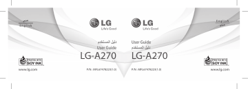 LG LGA270 User guide | Manualzz