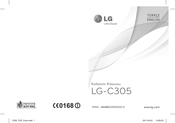 LG LGC305 دليل المالك | Manualzz