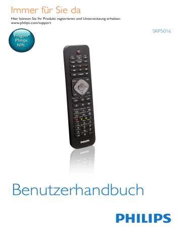 Philips Perfect replacement Universal-Fernbedienung SRP5016/10 ...