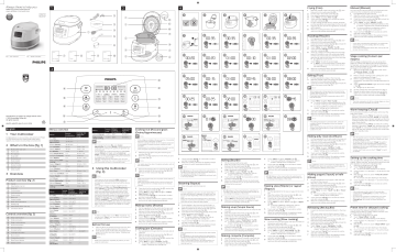 Philips Viva Collection Multicuiseur HD4731/77 Mode d’emploi | Manualzz