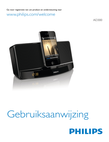 Philips docking-luidspreker AD300/12 Gebruiksaanwijzing | Manualzz