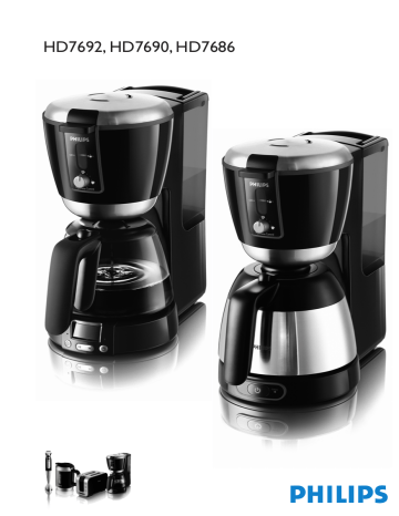 Philips HD7692/90, HD7690/30, HD7686/30, HD7686/90 คู่มือการใช้ | Manualzz