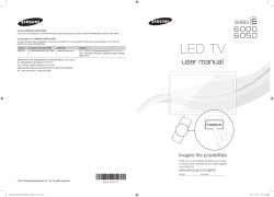 Samsung UN32D6000SF - Manual de usuario, quick guide | manualzz.com