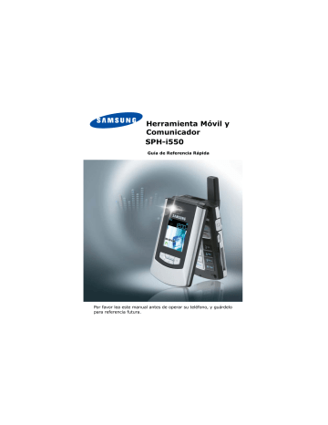Samsung SPH-I550 Manual de Usuario | Manualzz