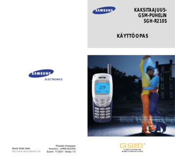 Samsung SGH-R210 Bruksanvisning | Manualzz