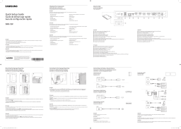 Samsung SBB-SSF - User manual, quick guide, Quick Setup guide
