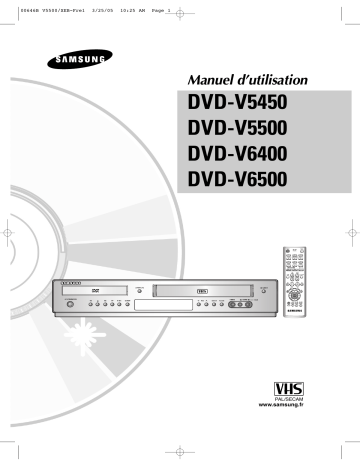 Samsung DVD-V6500 Mode d'emploi | Manualzz