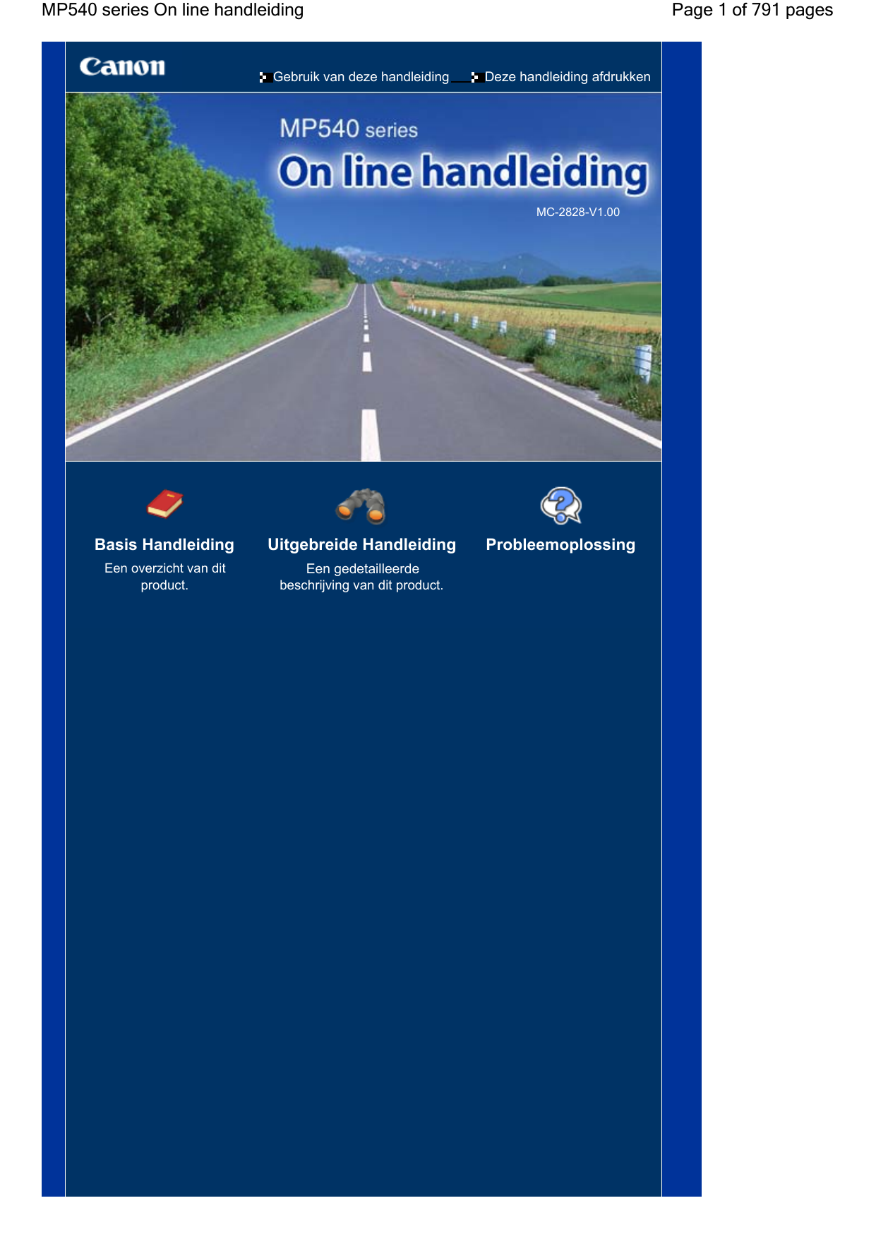 Canon PIXMA MP540 User guide | Manualzz