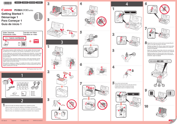 Canon PIXMA G1400 Quick start guide | Manualzz