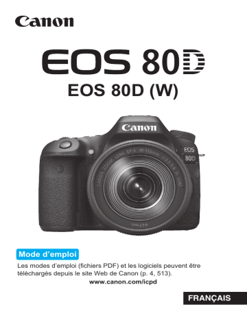 Canon EOS 80D Mode d'emploi | Manualzz
