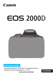 Canon EOS 2000D - Bedienungsanleitung, Benutzerhandbuch, HARD RESET-Handbuch