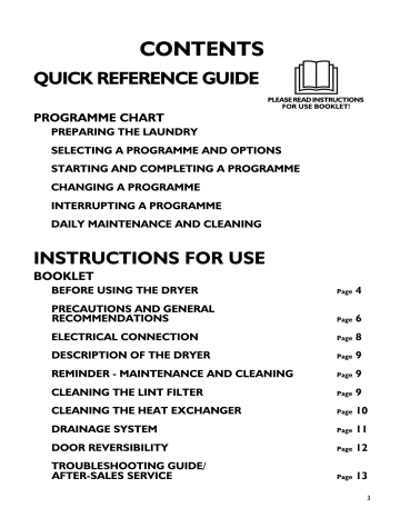 Whirlpool AZB M810 Quick Reference Guide | Manualzz