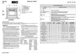 KIC KEO 603 IX - Product Datasheet, User guide, Instructions for use