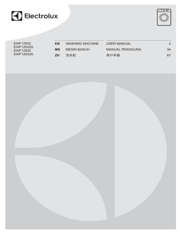 Electrolux EWF12932S Manual pengguna | Manualzz