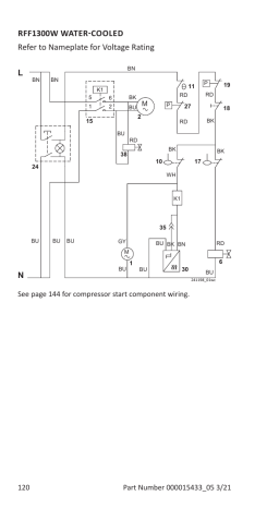 Manitowoc Ice RFF1300W Wiring Diagram | Manualzz