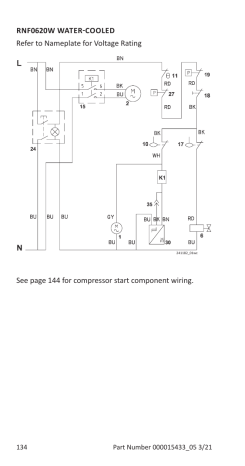 Manitowoc Ice RNF0620W Wiring Diagram | Manualzz