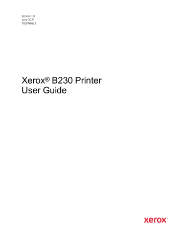 Xerox B230 Printer User Guide | Manualzz