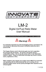 Software (LogWorks 3 and LM Programmer). Innovate LM-2 | Manualzz