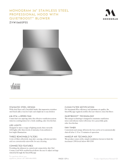 Monogram ZVW1360SPSS - El manual del propietario, Especificación, Guía ...