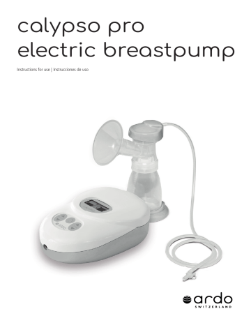 Ardo Calypso Pro User Instructions | Manualzz