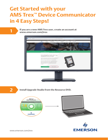 Det-Tronics HART AMS Trex Handheld Communicator Quick Start Guide | Manualzz