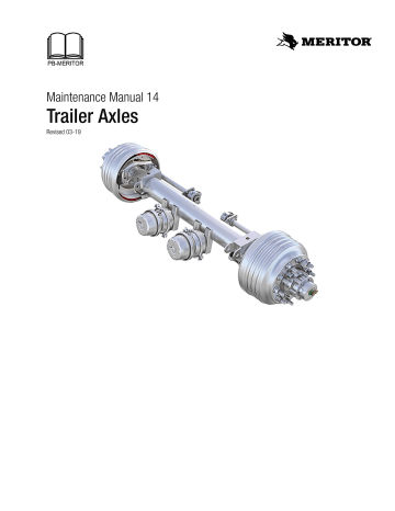 Meyer Meritor Axle Owner Manual | Manualzz