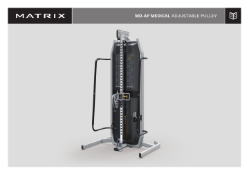 Matrix MD-AP Versa Medical Adjustable Pulley Owner's Guide | Manualzz