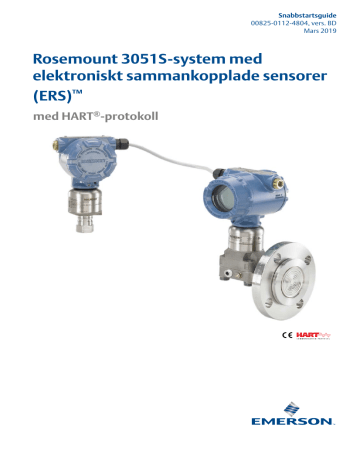 Rosemount 3051S elektroniskt sammankopplade sensorer med HART®-protokoll Användarguide | Manualzz
