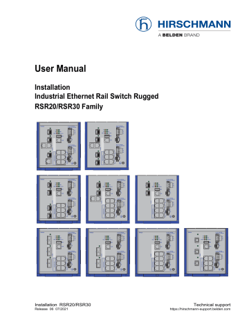 Hirschmann RSR20/RSR30 User Manual | Manualzz
