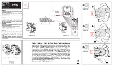 WEG CWBC Installation Instruction | Manualzz