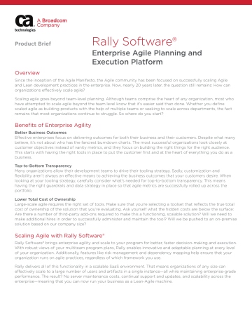 Broadcom Panvalet_PS Specification | Manualzz