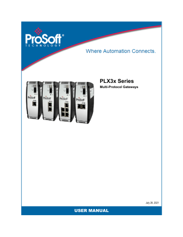 ProSoft Technology PLX31-MBTCP-MBS ProductsModbus TCP/IP to Modbus ...