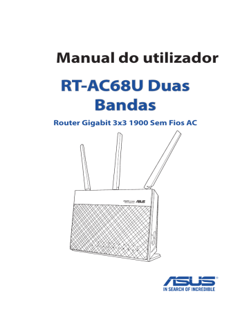 Asus RT-AC68U 4G LTE / 3G Router User's manual | Manualzz