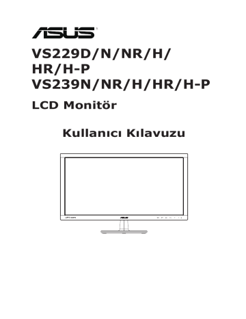 Asus VS239H-P Monitor Kullanici rehberi | Manualzz