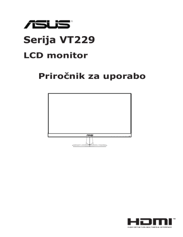 Asus VT229H Monitor Navodila | Manualzz