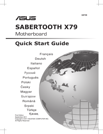 Asus Sabertooth X79 Motherboard Ghid de inițiere rapidă | Manualzz