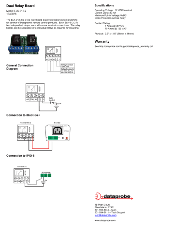 Dataprobe iPIO-16 Owner's Manual | Manualzz