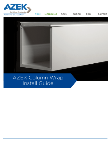 Azek Column Wrap Installation Guide | Manualzz