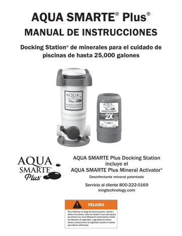 King Technology AQUA SMARTE Plus Sistema Manual de usuario | Manualzz
