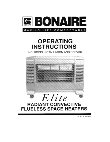 Bonaire Pyrox Elite Owner Manual | Manualzz
