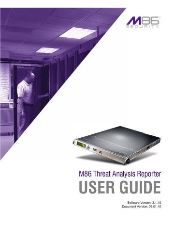 M86 Security Threat Analysis Reporter User Manual | Manualzz