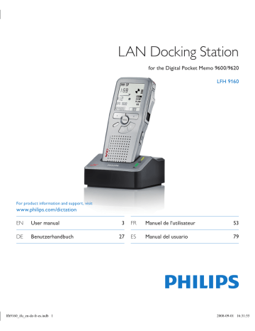 Philips LFH 9160 User Manual | Manualzz