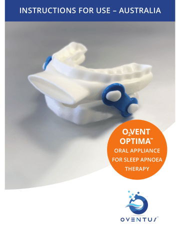 Oventus O2VENT W, Optima Instructions For Use Manual | Manualzz