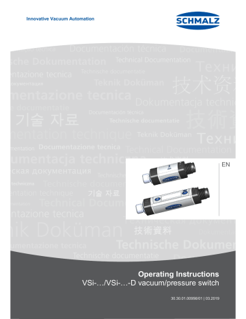 Schmalz VSi Series Operating Instructions Manual | Manualzz