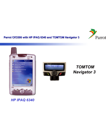 Parrot CK3300 Setup & Installation | Manualzz