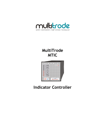 MultiTrode MTIC Installation & Operation Manual | Manualzz
