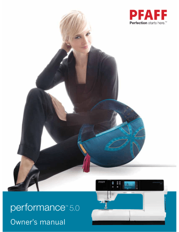 Pfaff performance 5.0 Owner's Manual | Manualzz