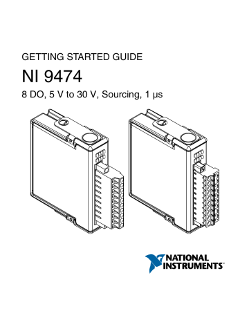National Instruments NI 9474 Getting Started Manual | Manualzz