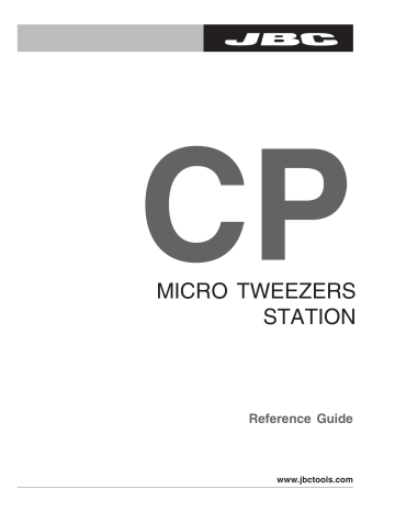 jbc CP Reference Information | Manualzz