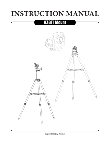 SKY-WATCHER AZGTi Instruction Manual | Manualzz